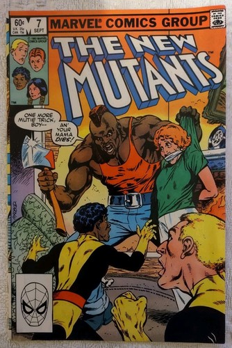 The New Mutants #7 (Marvel Comics September 1983) | eBay