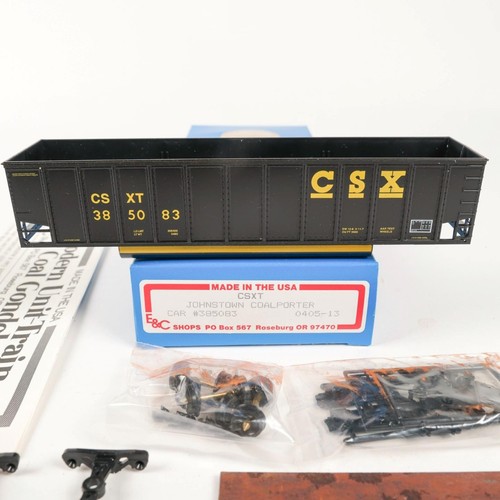 E&C Shops HO Scale CSX CSXT #385083 Johnstown Coalporter Car Kit 0405-13 | eBay
