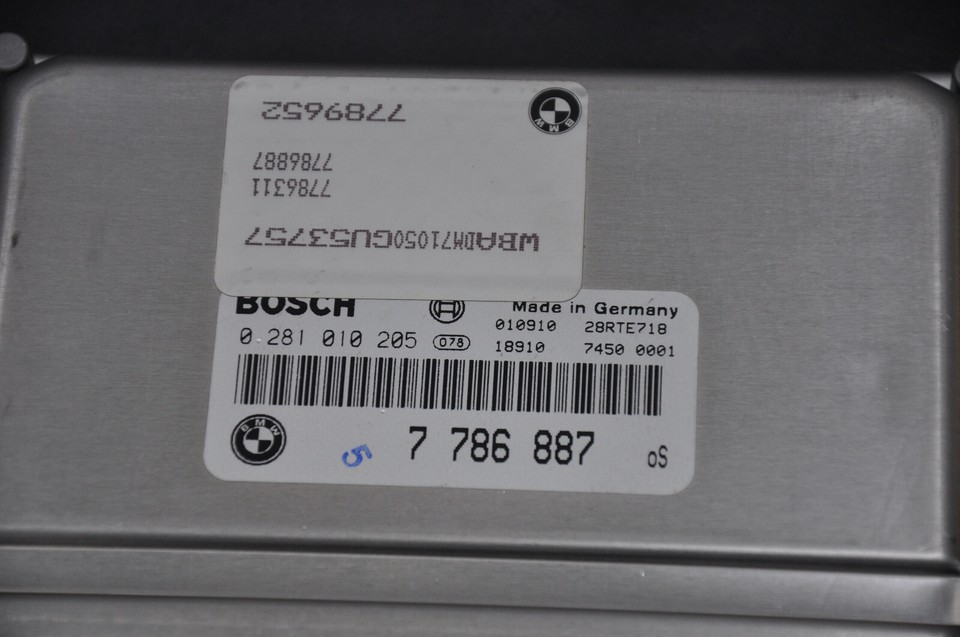 Unité De Contrôle Moteur BMW E46 320D E39 520D M47 136PS ECU 7786887 | eBay