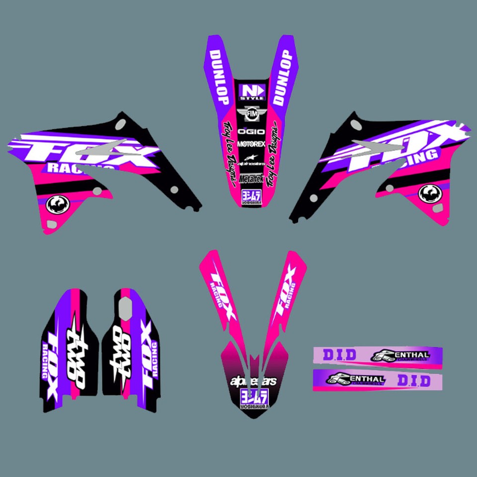 Graphics Stickers Decals Deco Full Kit For SUZUKI RMZ450 2008-2017 ...