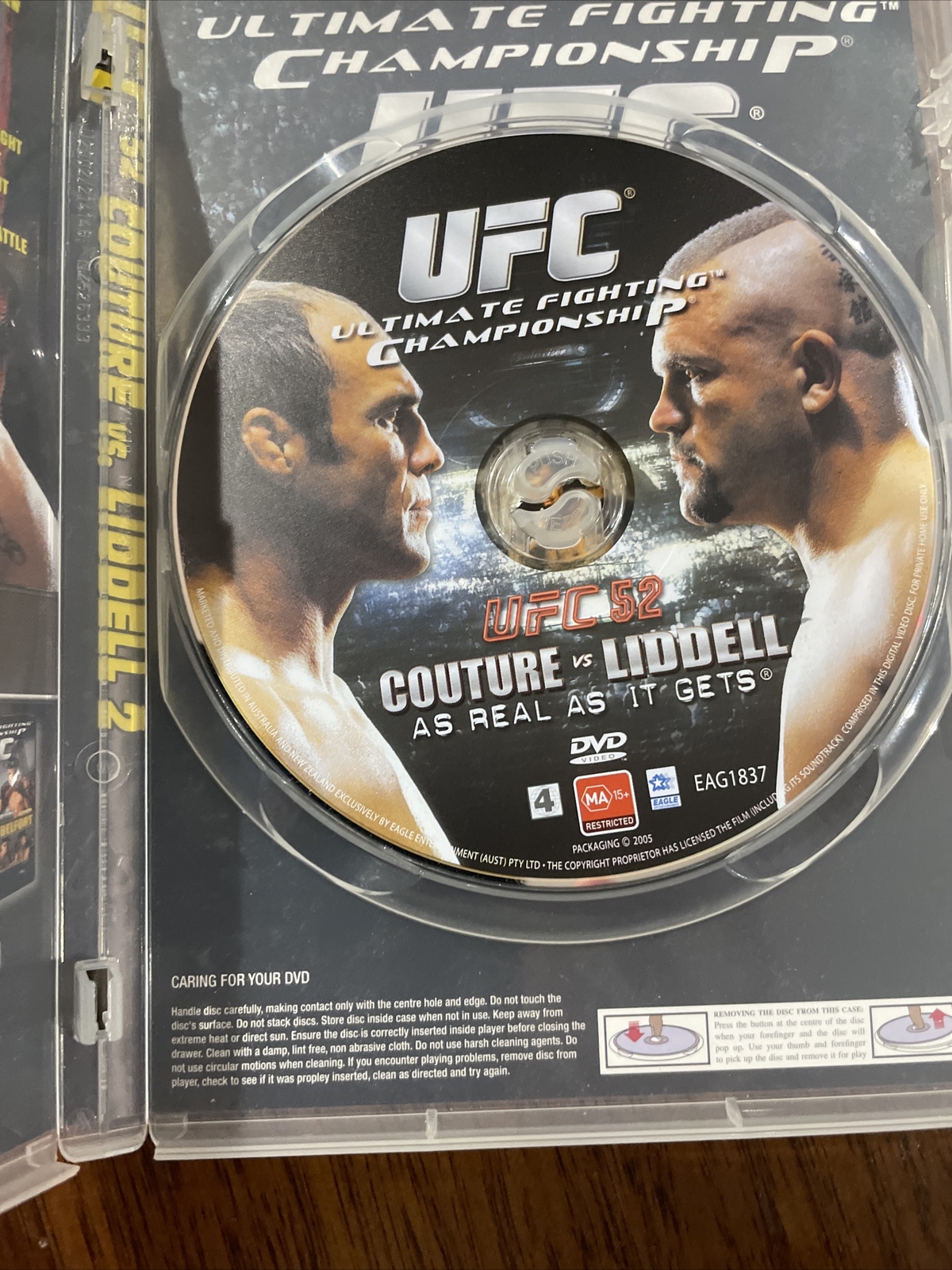 UFC #52-Couture Vs Liddell (DVD, 2005) for sale online | eBay