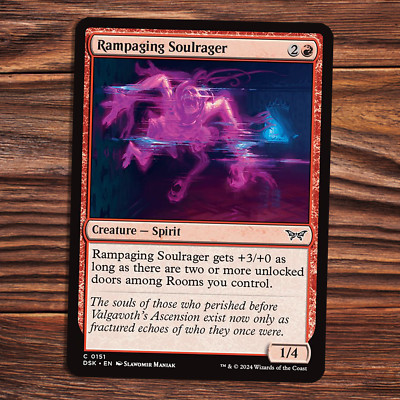 Rampaging Soulrager - Duskmourn - MTG | eBay