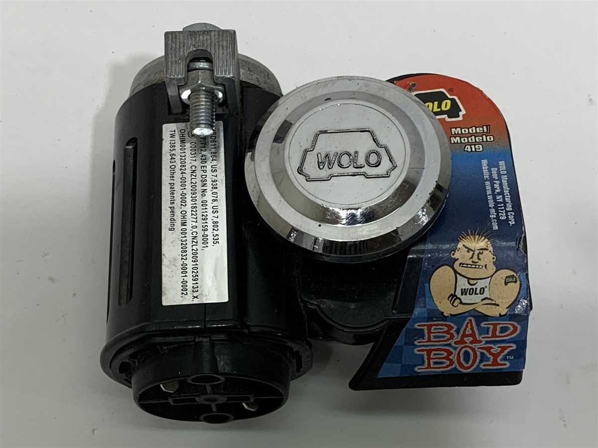 Wolo Horns Wolo 417 Long Horns Powerful Big Rig Truck Sound 12 Volt,