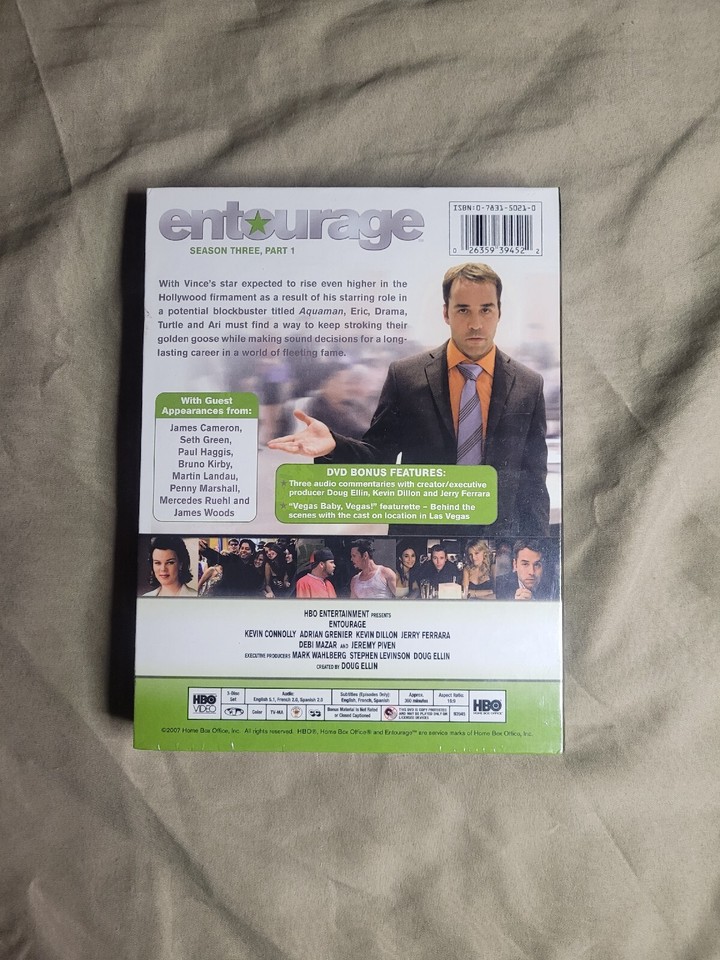 Entourage Season 3, Part 1 (DVD, 2007) 26359394522 | eBay