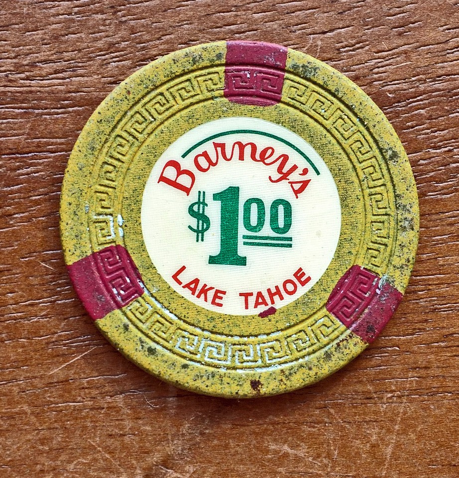 Barney's Casino $1 Casino Chip, 1961, not cleaned, rare. | eBay