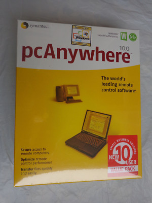 pcAnywhere v10.0 10-User Pack (New!Factory sealed retail box) | eBay
