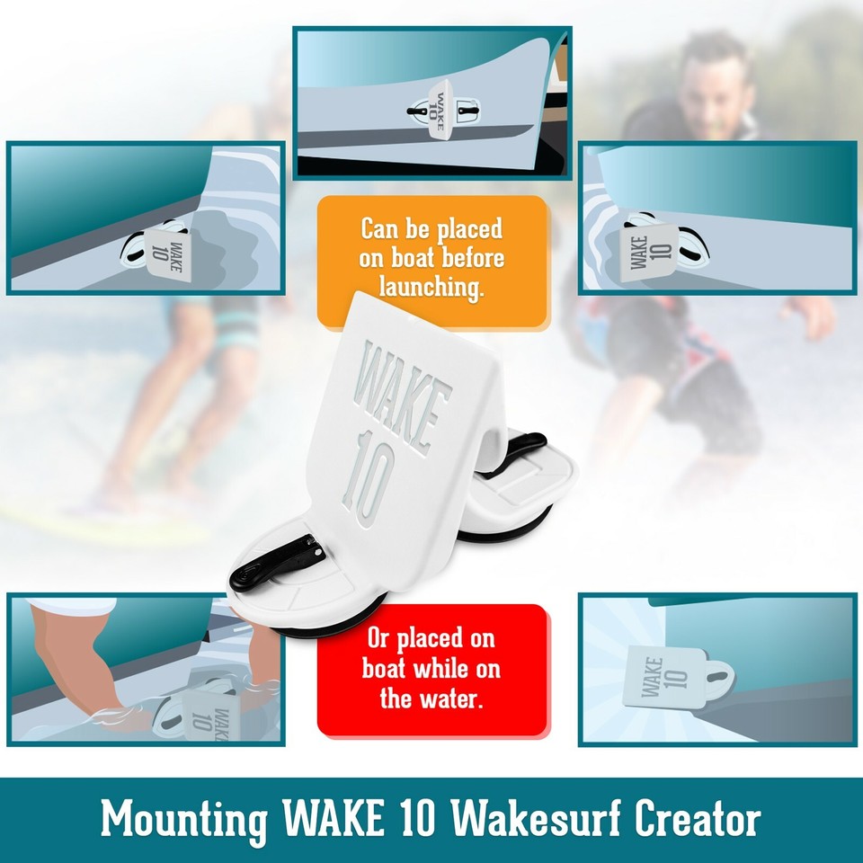 WAKE 10 Wakesurf Creator - Wake Surf Shaper - Wave Generator - NEW! | eBay