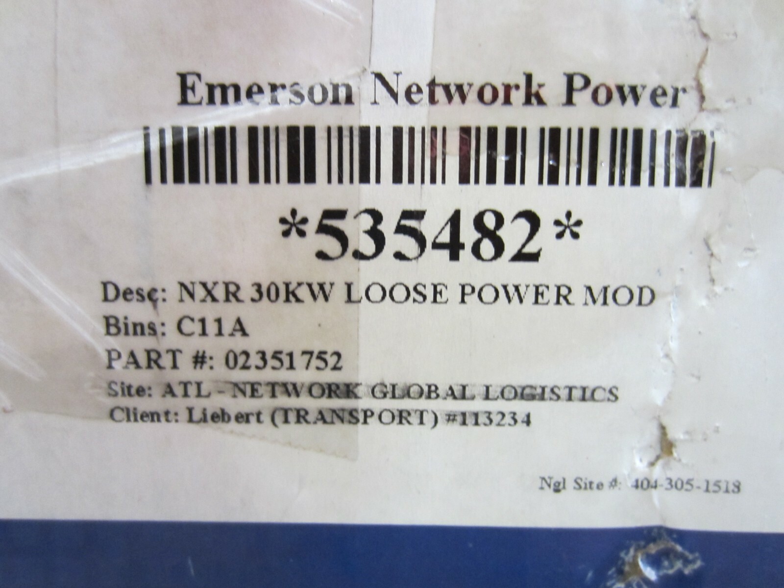 Emerson Network NXR 30kw Loose Power Module (PM30) (02351752) | eBay