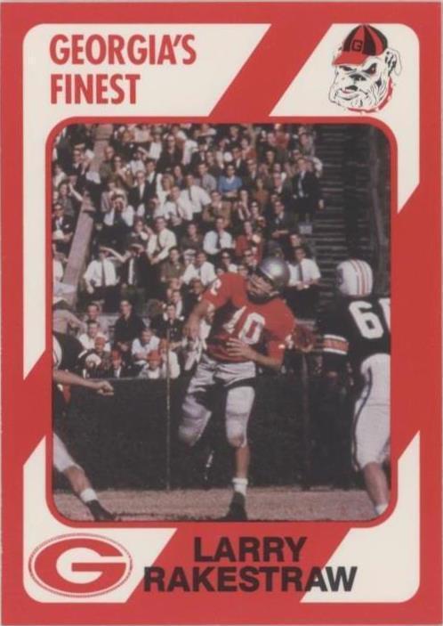 1989 Collegiate Collection Georgia Bulldogs - Larry Rakestraw #72 for ...