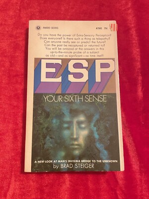 ESP Your Sixth Sense Paperback Brad Steiger Occult Paranormal UFO | eBay