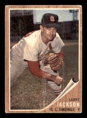 1962 Topps Baseball #83 Larry Jackson PR *e2 | eBay