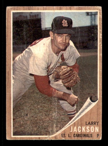 1962 Topps Baseball #83 Larry Jackson PR *e2 | eBay