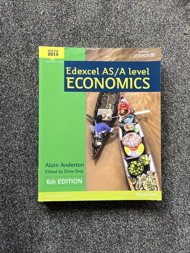 Edexcel AS/A level ECONOMICS textbook - Pearson 6th Edition by Alain ...