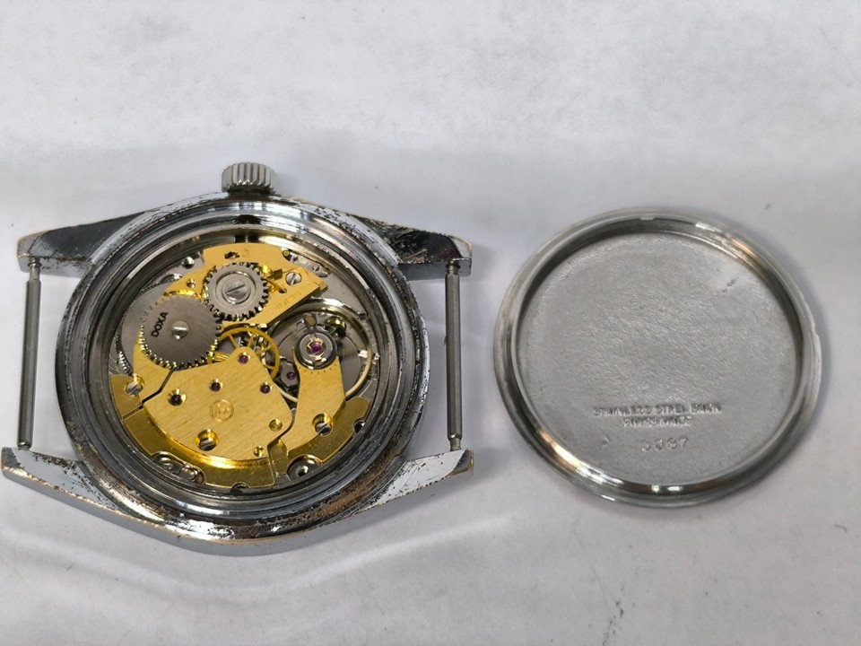 Doxa mens vintage watch, cal ETA 2850 | eBay