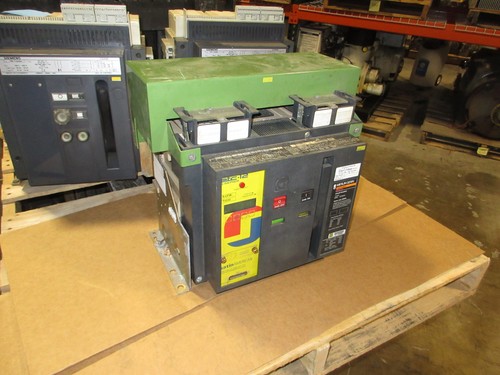 Merlin Gerin Masterpact Circuit Breaker MP25 H1 2500A 600V 3Ph 50/60Hz ...