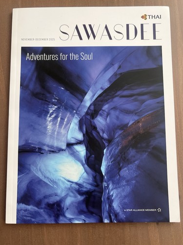 THAI Airlines Inflight Magazine “Sawasdee” Nov/Dec 2025 | eBay