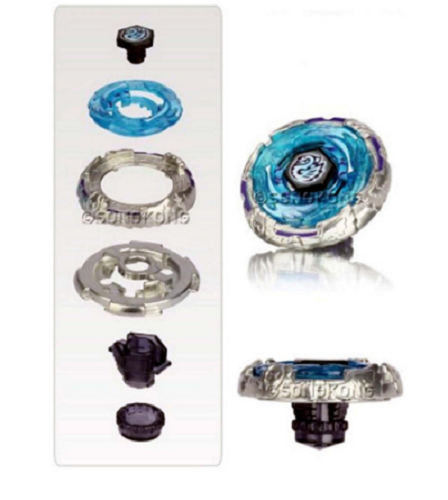 Takara Tomy Kreis Cygnus 145WD Beyblade BB124 STARTER SET WITH LAUNCHER ...