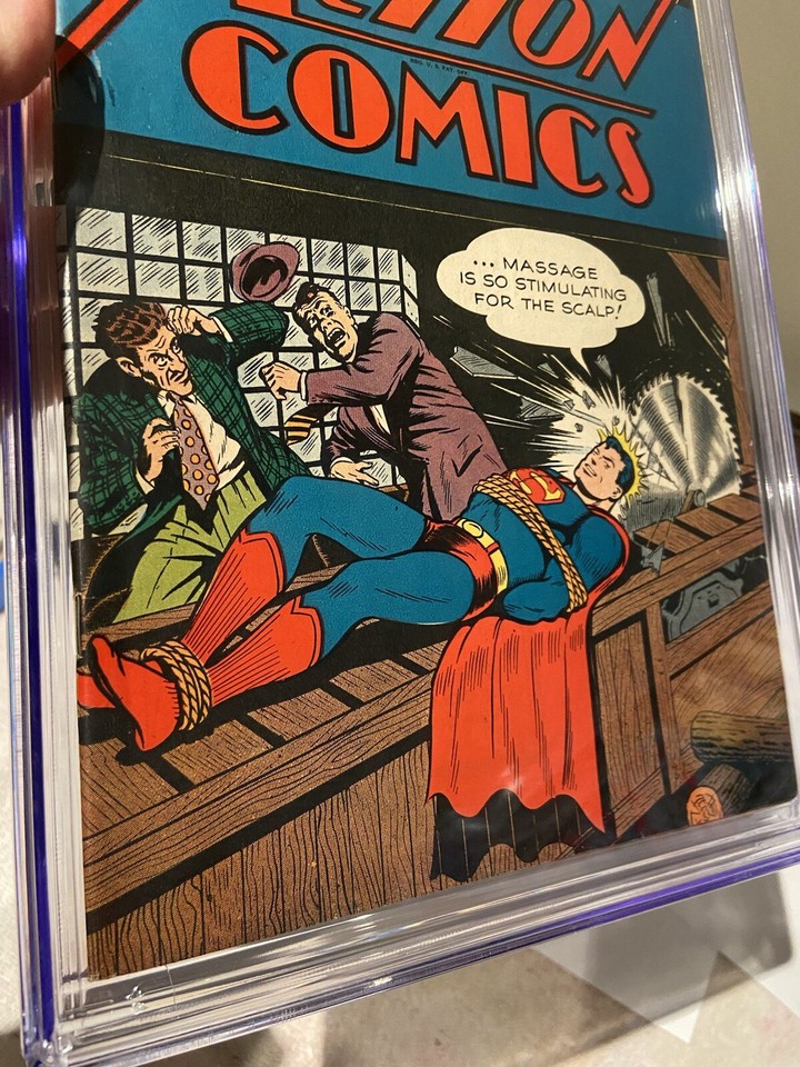 Action Comics #85 CGC 6.0 1945 SUPERMAN GOLDEN AGE COMIC HIGH GRADE DCU ...