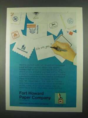 1967 Fort Howard Paper Company Ad | eBay