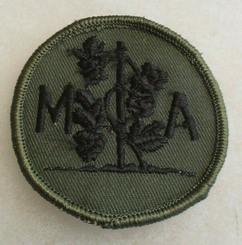 VERY RARE VARIANT OF CT NG OCS PATCH "MA" ON SUBDUED TWILL #C3H PATCH ...