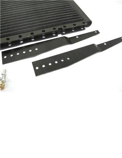 Universal Vertical Air Conditioning Condenser w/ Brackets 17" x 19" AC ...