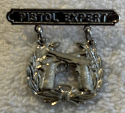 US Marine Corps – Pistol Expert Pin, Shooting Badge | eBay