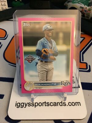 Alejandro Pie Pink 113/199 Parallel 2022 Topps Pro Debut Baseball Tampa ...