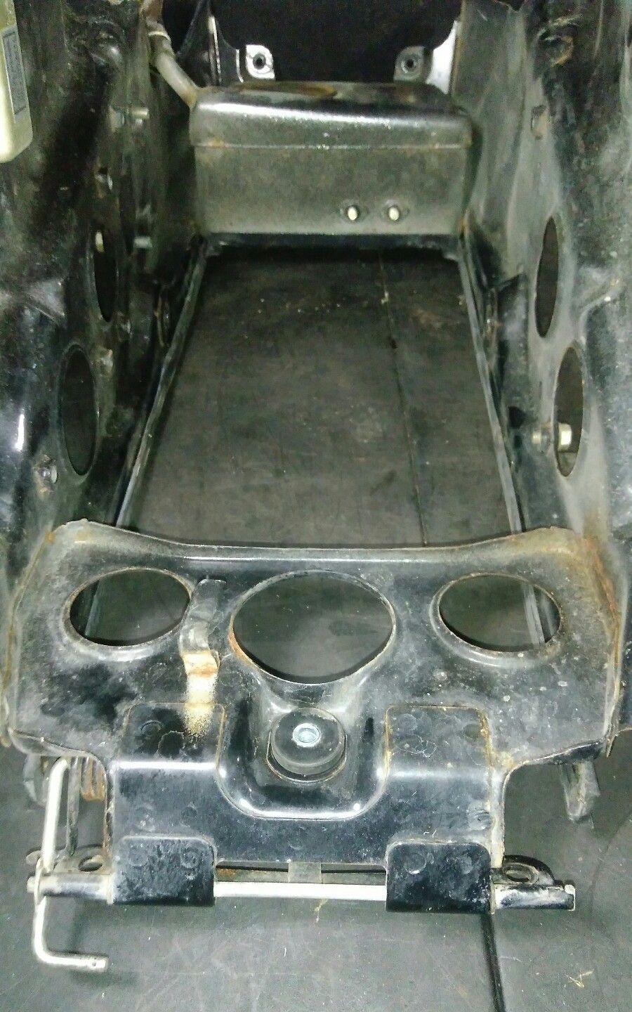 76 HONDA GL1000 GL 1000 GOLDWING false tank storage SHELTER mount FRAME ...