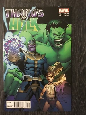Thanos vs Hulk (2015) #1 - Jim Starlin - Ron Lim 1:15 Variant - Marvel ...