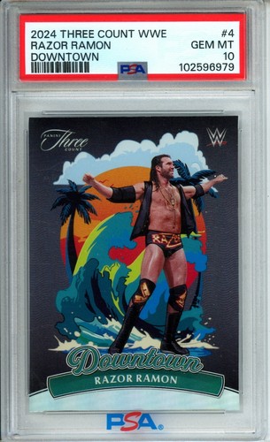 Razor Ramon 2024 Panini Three Count WWE Downtown #4 Legends (Case Hit ...
