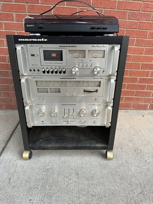 Marantz 5010B Stereo Cassette Deck 2100 Tuner 1090 Console Stereo ...