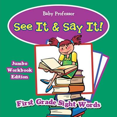 See It & Say It! Jumbo Workbook Edition | First Grade Sight Words ...