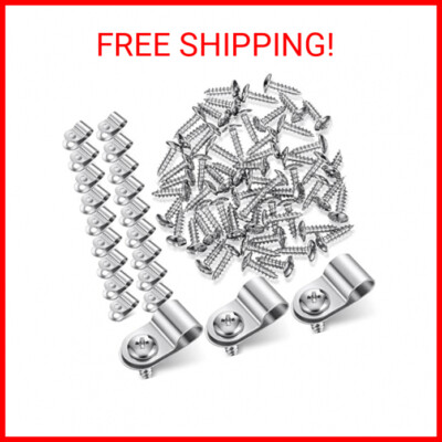60 Pcs Wire Fence Clamps Cattle Panel Clips Mount Welded Fence Clamp ...
