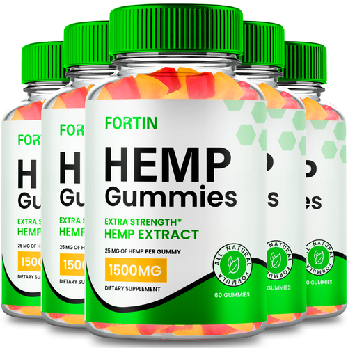 (5 Pack) Fortin Gummies, Fortin for Overall Wellness Gummies (300 ...