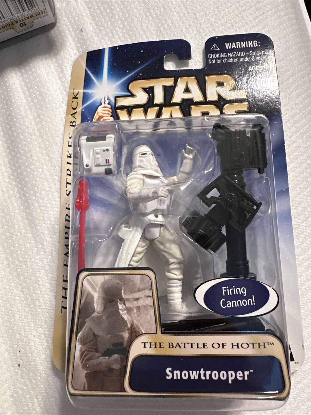 Rare Error Missing Gun Star Wars Snowtrooper The Battle of Hoth | eBay