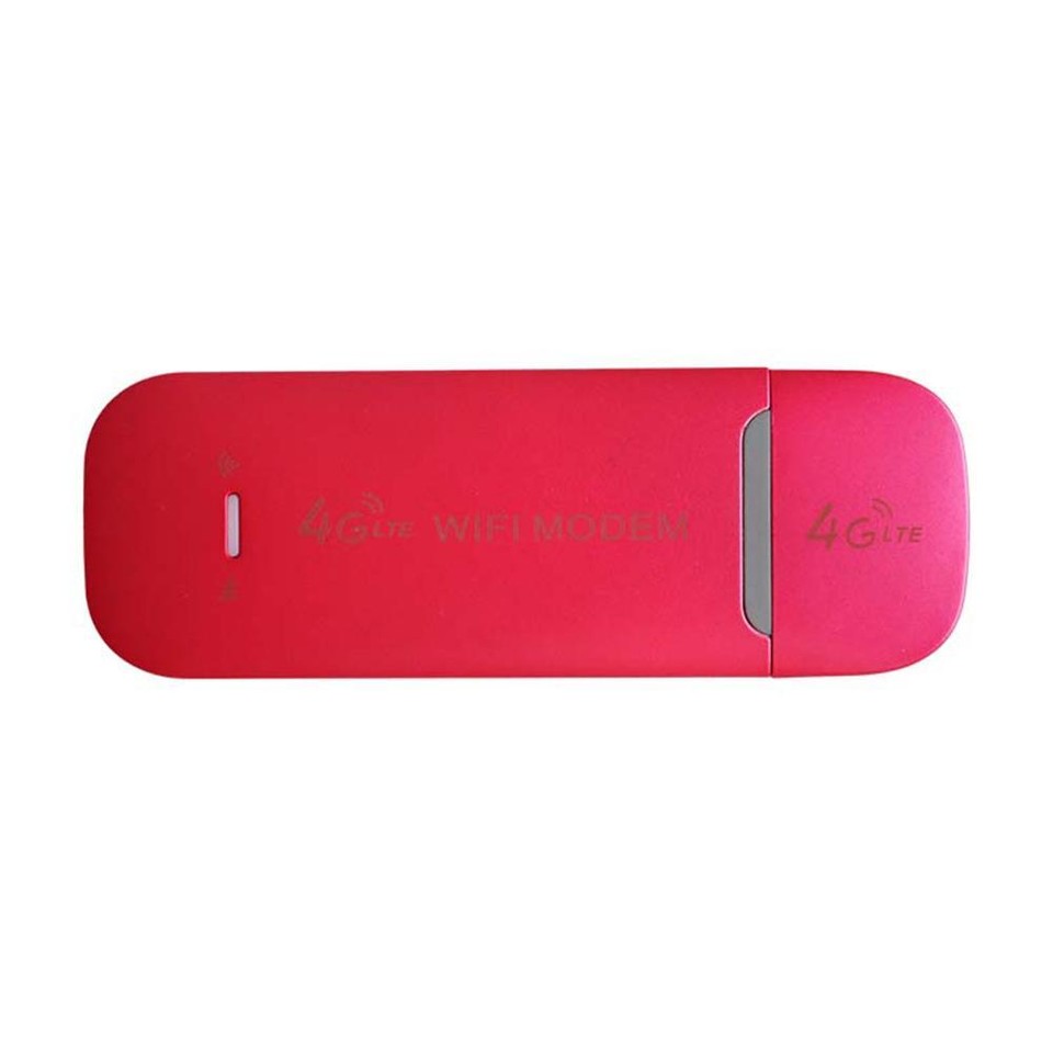 4G Router Portable 4G WiFi Dongle 150Mbps USB Modem for Laptop (Pink ...