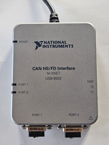 National Instruments Ni USB-8502 2-Port NI-XNET HS/FD Can Interface ...