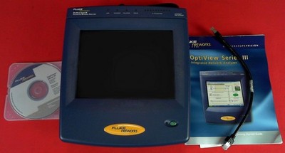 Fluke Optiview Series 3 Gigabit OPVS-3-GIG Network Analyzer | eBay