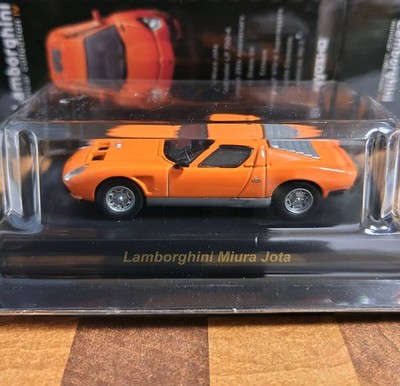 Kyosho 1/64 Lamborghini 4 Miura Jota Iota Orange | eBay