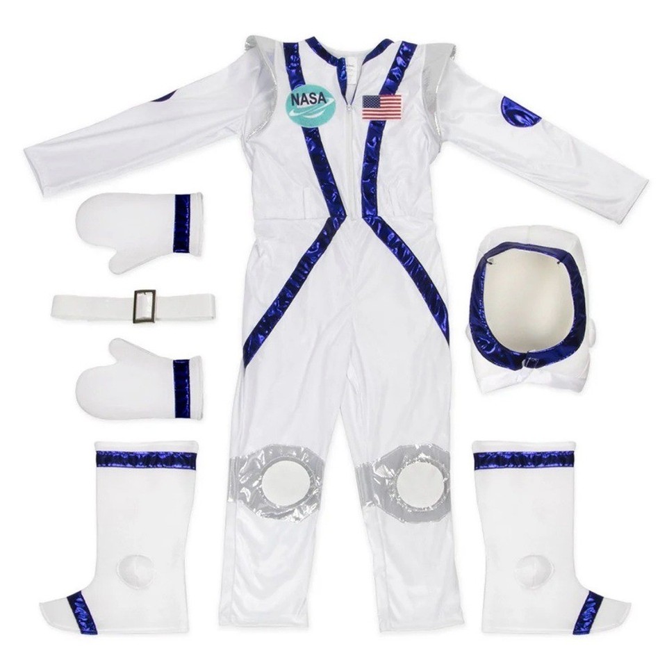 NWT Boo Inc. Spunky Space Cadet Astronaut Halloween Costume KIDS Sz 3-4 ...