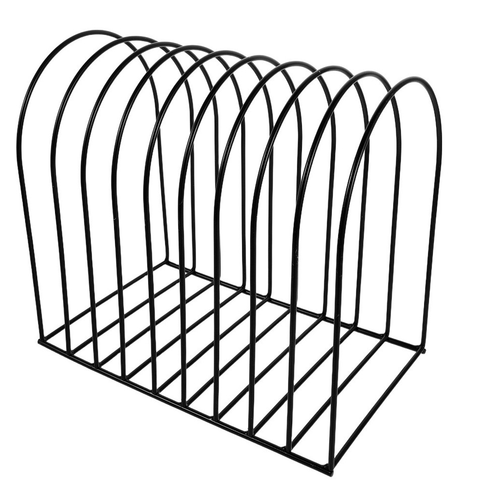 Wire File Folder Desk Bookshelf Desktop Document Holder Stand for ...