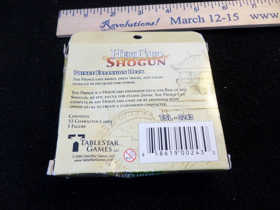 Shogun (Queen Games) Prince Expansion Deck | eBay