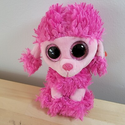 Ty Beanie Boos - PATSY the Pink Poodle Dog (6 Inch) NEW - MINT with ...