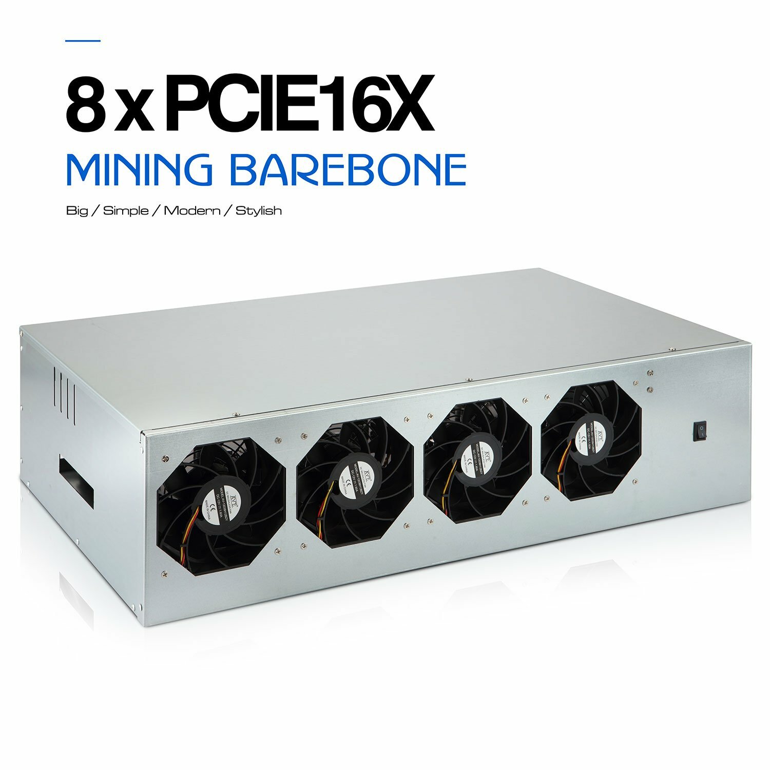 Ethereum ETH 8 GPU Miner Mining Machine System Mining ETH GPU Miner w ...