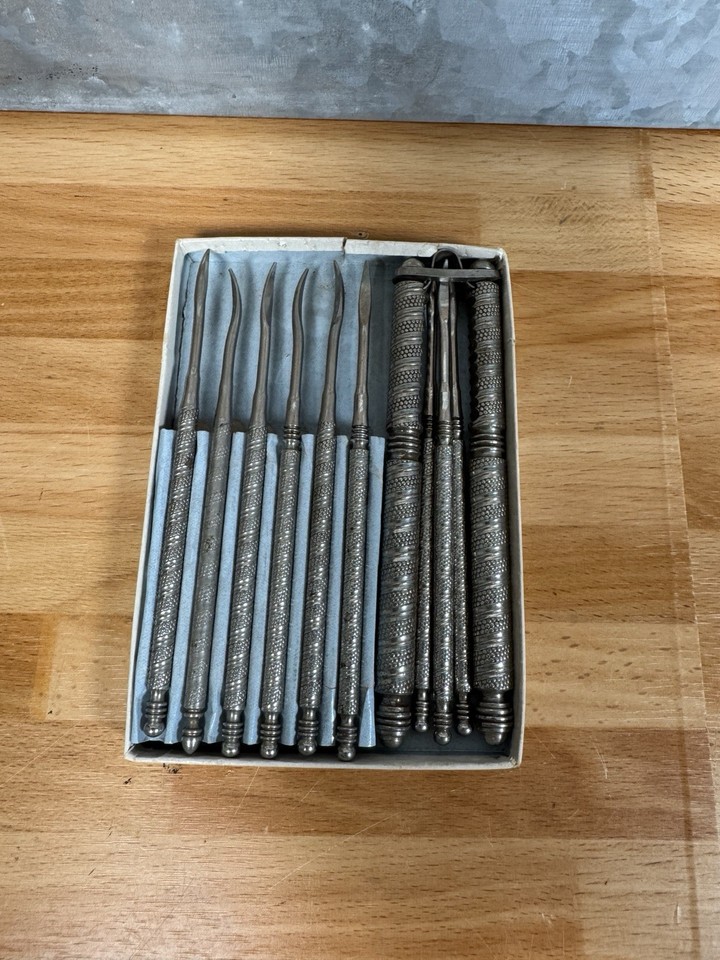 Vintage HMO Metal Nutcracker Set with 9 Picks (in Original Package) | eBay