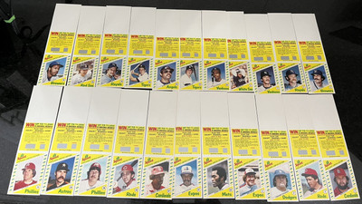 1982 Topps.Baseball Cards. Complete Set. ( 22 ) Variation #2 FREE ...