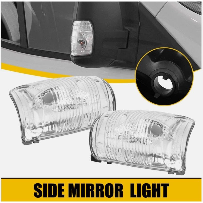 Side Mirror Indicator Signal Light Len Cover For FORD TRANSIT 250/350HD ...