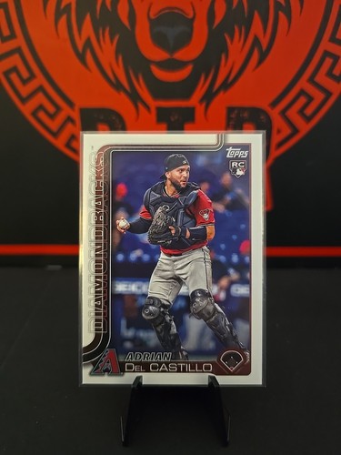 2025 Topps Series 1 Baseball #226 Adrian Del Castillo RC Arizona ...