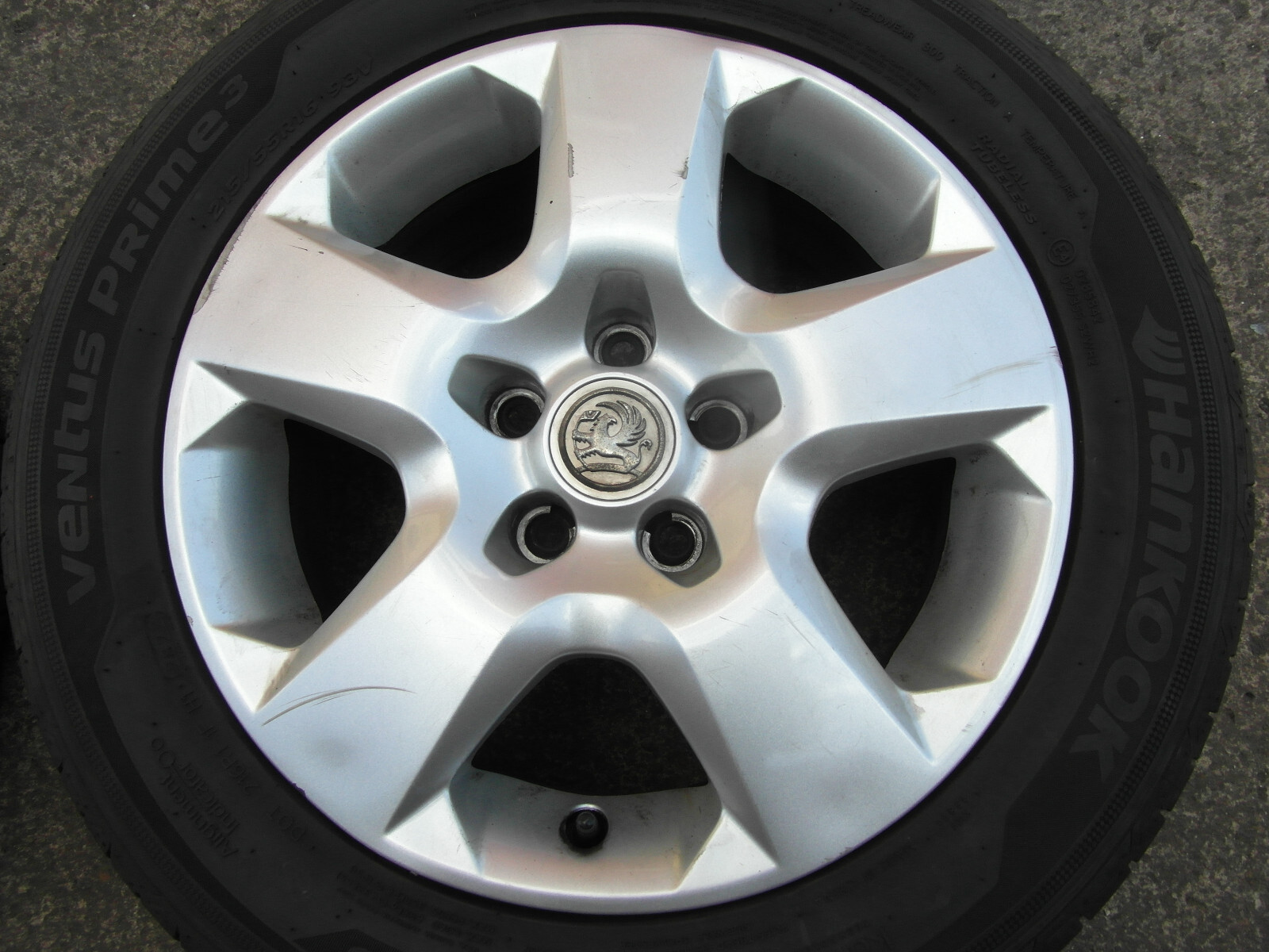 VAUXHALL VECTRA ZAFIRA ASTRA STEEL WHEELS WITH TRIMS 16" INCH 5 STUD ...