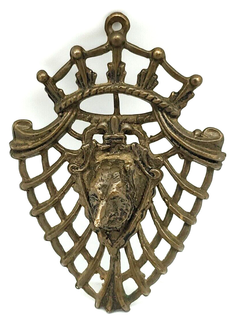 Extremely Rare - Vintage - Bear Crest Pendant Medal… - Gem